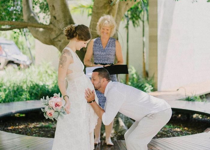 If You're Having a Wedding During Pregnancy! A Special Vow | marry